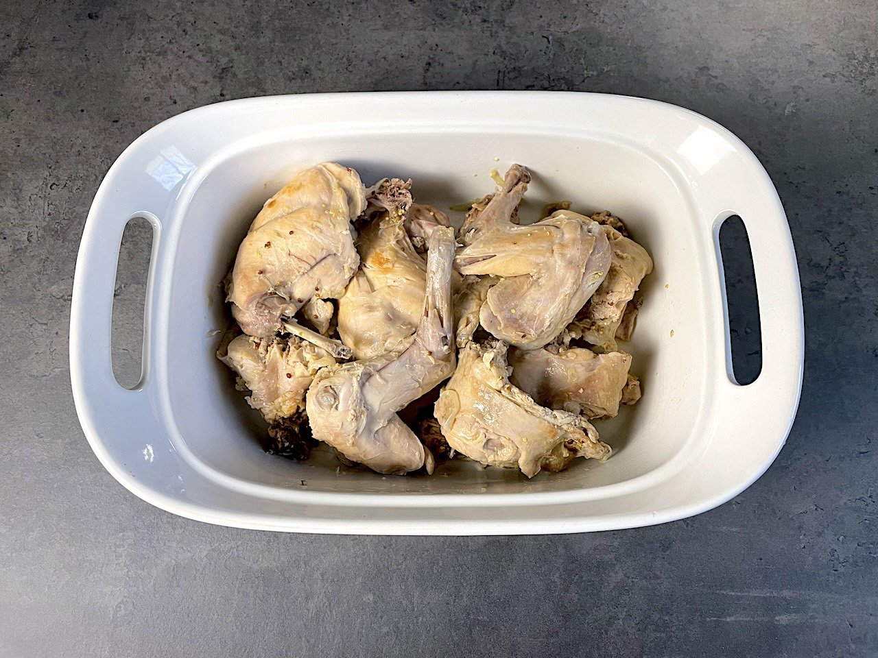 Rabbit in White Sauce with Mustard (video) – Flavorjazz